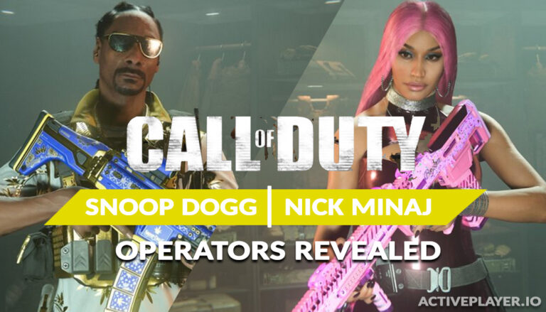 Call of Duty: Nicki Minaj and Snoop Dogg Operators Revealed - The Game ...