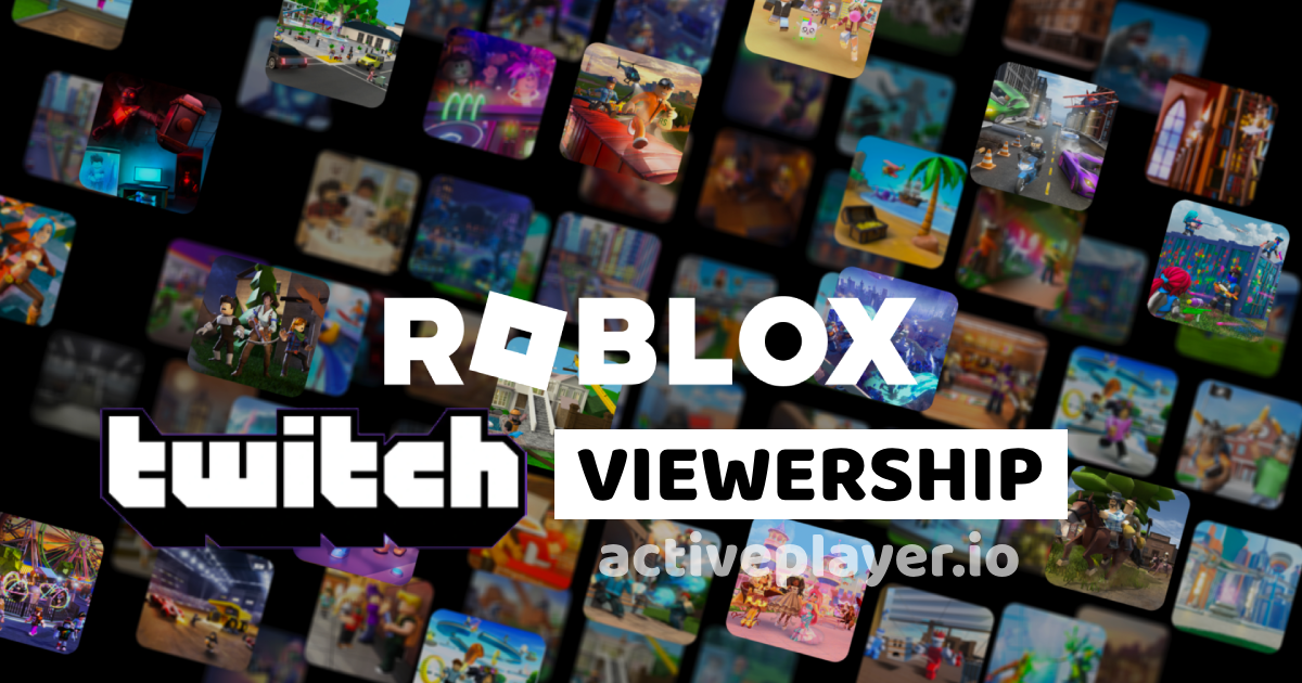 Roblox Twitch Stream Viewership & Statistics [2026]
